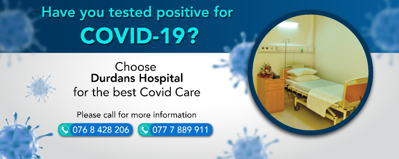 covid19 rooms webslider - Durdans Hospital