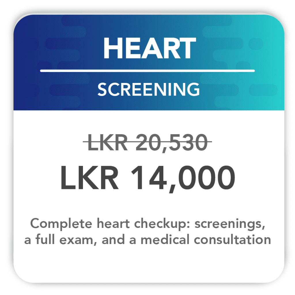Heart Screening Package Heart Screening Package - Durdans Hospital